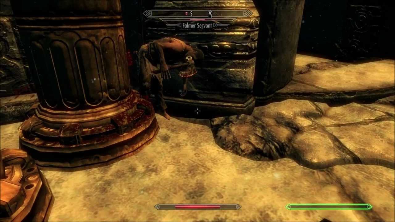 Lord of the Rings in Skyrim - Sauron Found at Blackreach! - YouTube