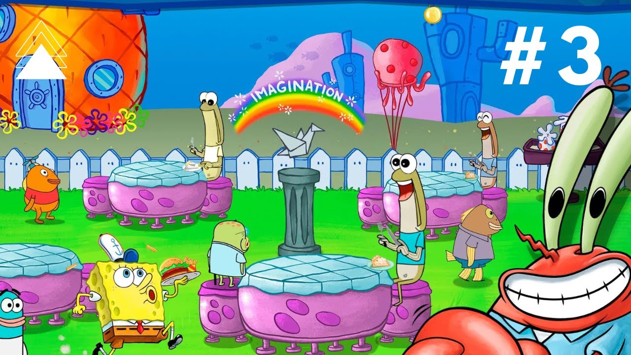 SpongeBob: Krusty Cook-Off FREE online cooking game! restaurant ...