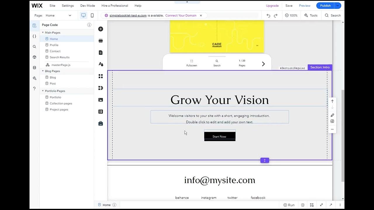Adding a PDF viewer flipbook on a wix webpage - YouTube