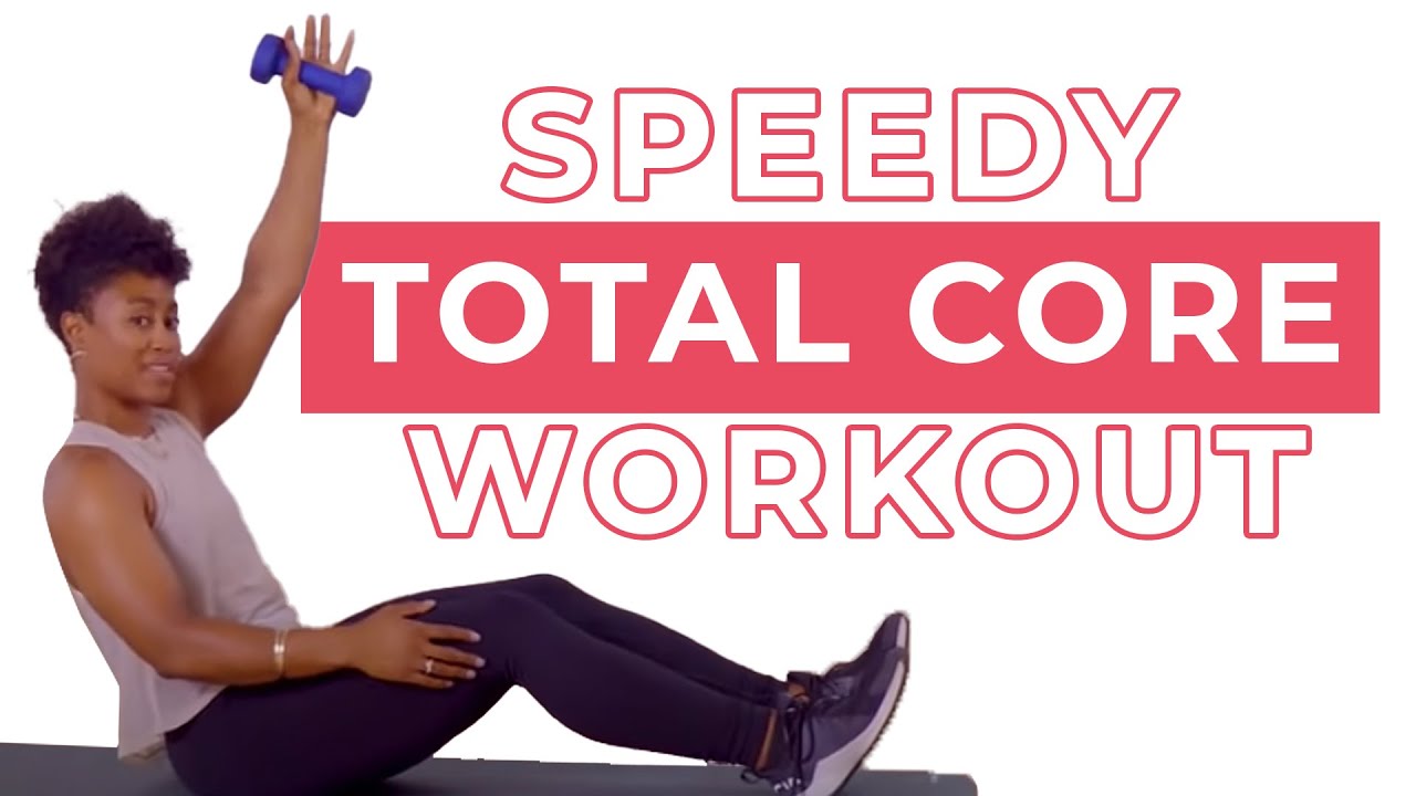 Speedy Total Core Workout: mbg Moves With BB Arrington - YouTube