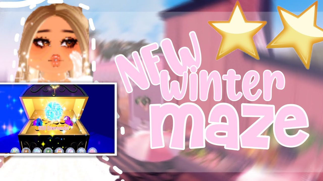 NEW Winter Glitterfrost Maze?! ️☃️ | Royale High Campus 3 🏰 - YouTube