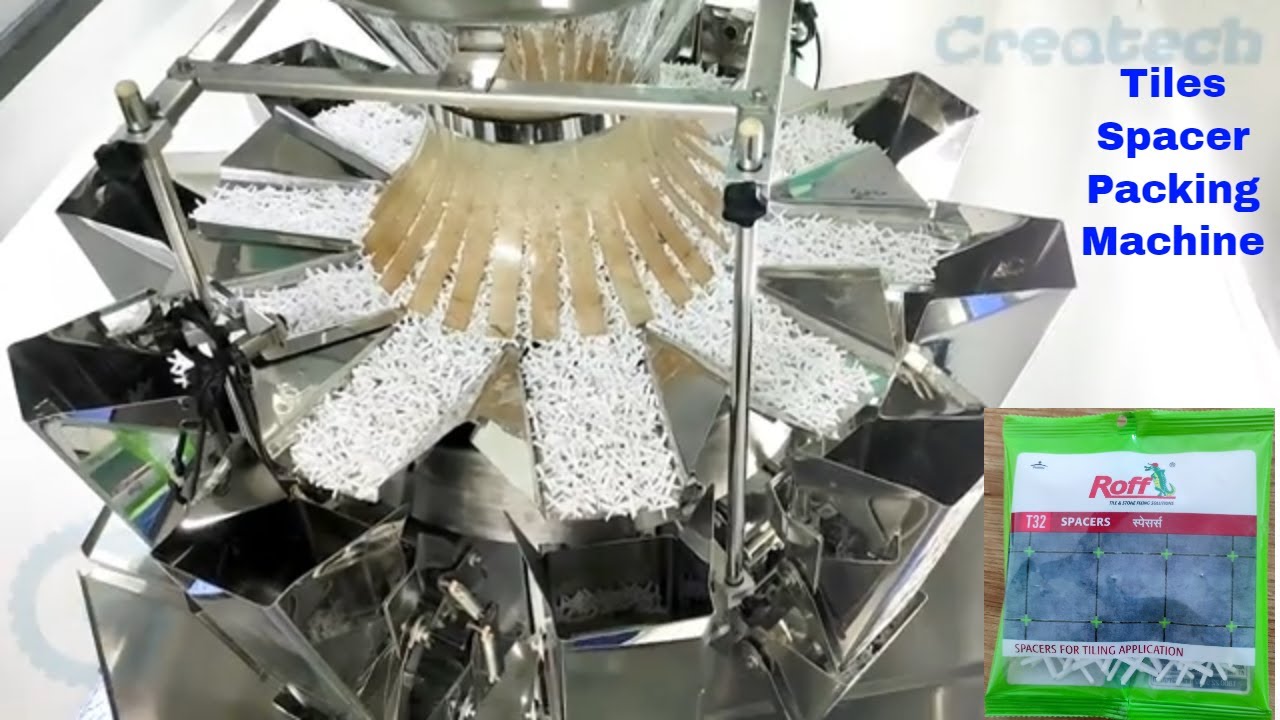 Multi Head Packing Machine | Tiles spacer Packing Machine | multi head ...