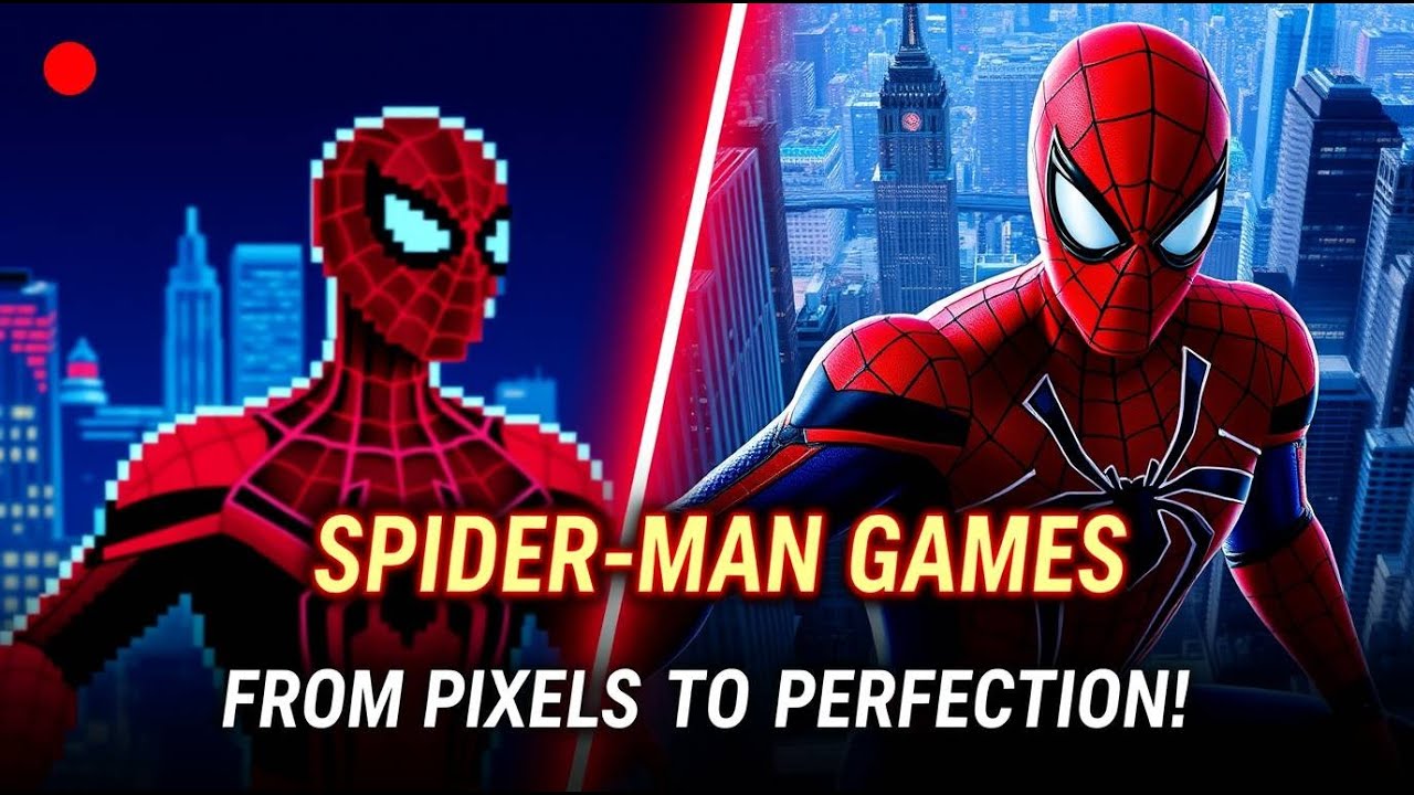 Spider-Man Games: From Pixels to Perfection! 🕷️🔥 (The Full History ...