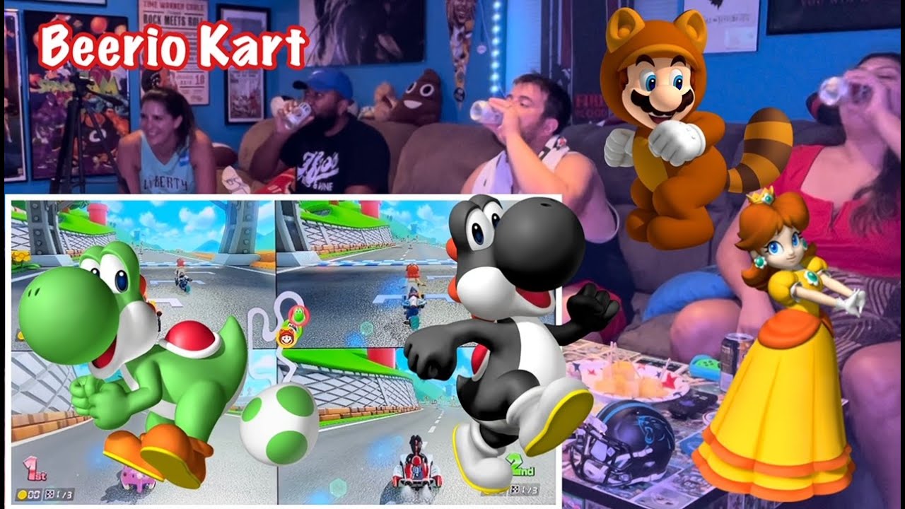 Mario Kart 8 Deluxe Booster Pack 1 - Shroom Ridge - Beerio Kart Style ...