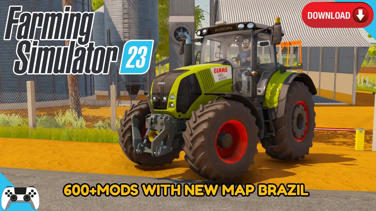 FS 23 NEW MAP + 600 vehicles || Farming Simulator 23 - YouTube