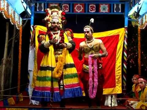 Ravishankar Bhat Valakkunja--Rakshasa Purohitha--(Devi Mahatme) - YouTube