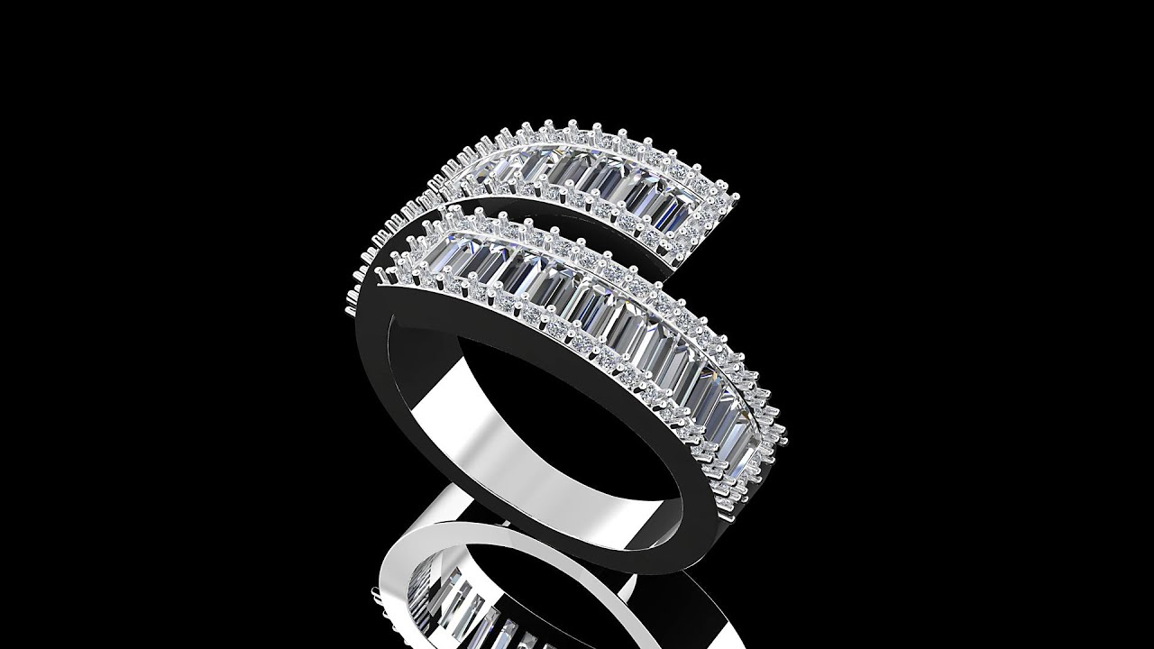 !! Channel setting bugget diamond !! #diamond_ring #rhinoceros #matrix ...