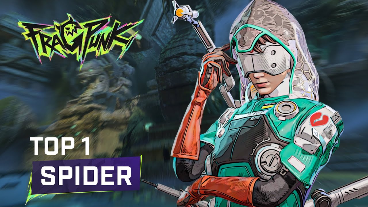 TOP #1 GLOBAL SPIDER ! cute - FRAGPUNK PRO GAMEPLAY - YouTube