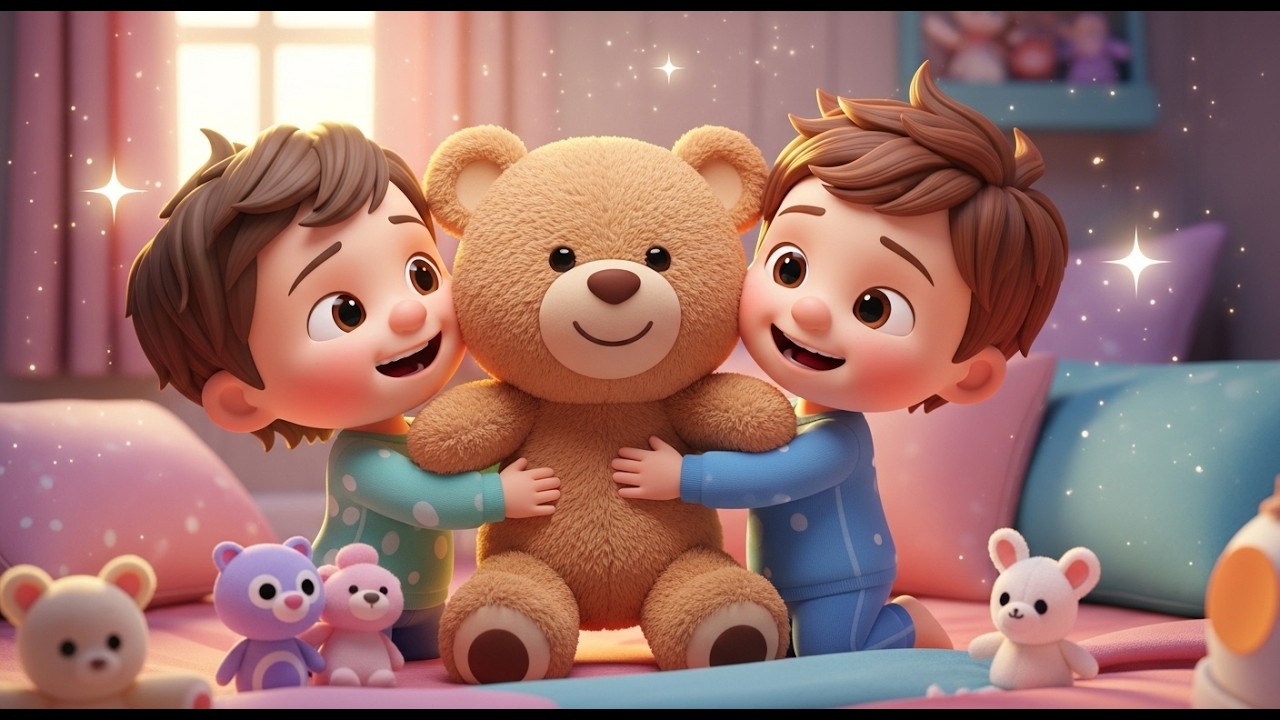 Teddy Bear Hug | Kids Nursery Rhymes | Fun & Heartwarming Song for ...