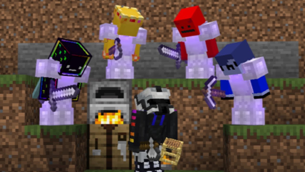 Minecraft Speedrunner VS 4 Hunters FINALE (Bedrock Edition) - YouTube