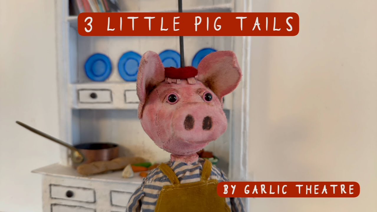 3 Little Pig Tails Family Puppet Show by Garlic Theatre - YouTube