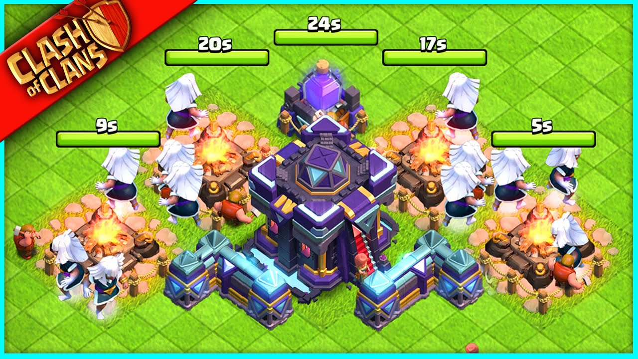 WHEN THE MOST INSANE ARMY CAMPS IN CLASH OF CLANS FINALLY FINISH ...