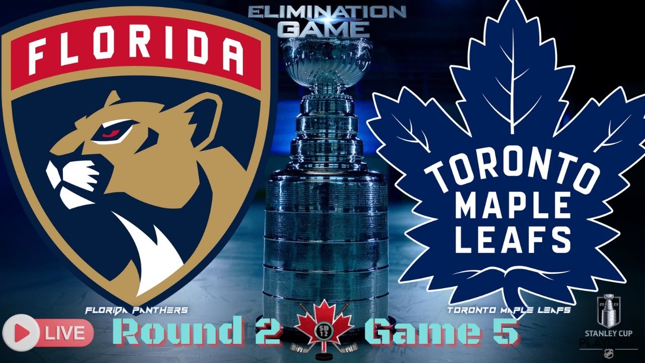 🏒 Maple Leafs 🍁 vs. Panthers 🐆 - Dramatic Game 5 Battle 🔥 | Watch LIVE ...