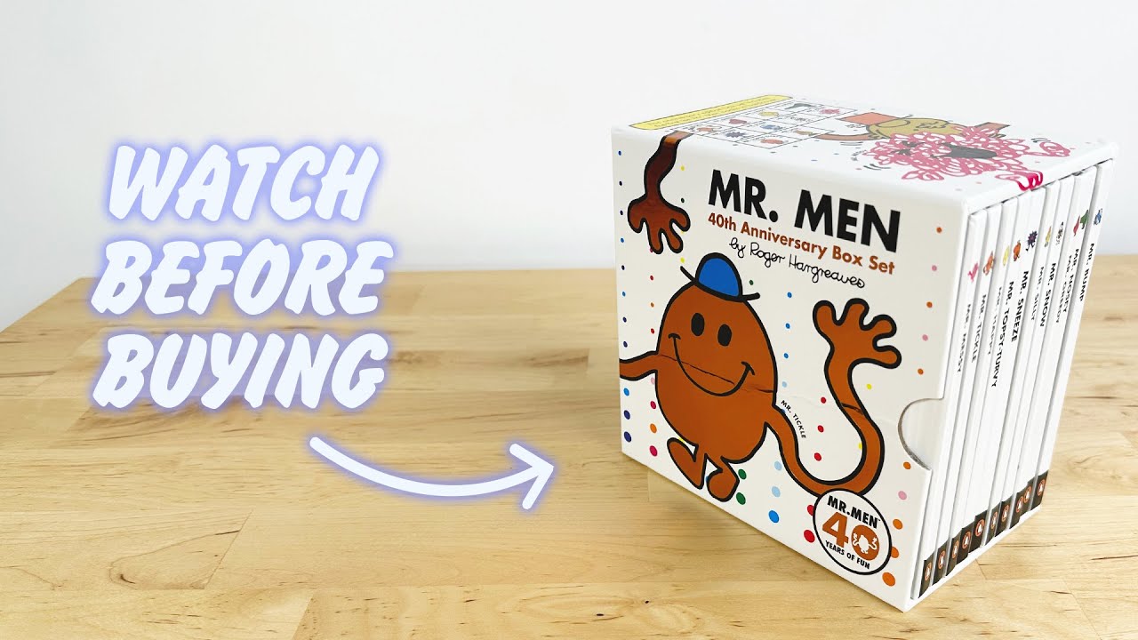 Quick Look: Mr Men Box Set - A fun book set for the family - YouTube