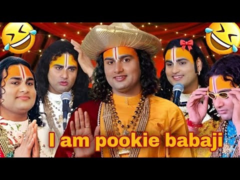 🔥Guruji Ka Comedy Show😂😂 |AnirudhacharyaBaba Got Latent |Comedy Pookie ...