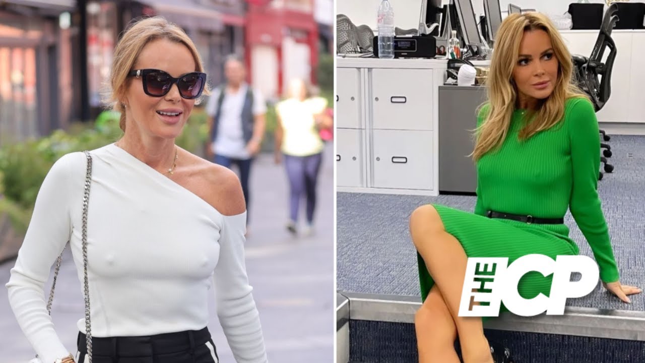 Amanda Holden, dons see-through dress in rare throwback snap - YouTube