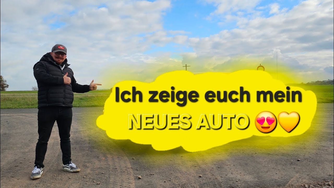 Ich zeige euch mein NEUES AUTO! 😍💛 - YouTube