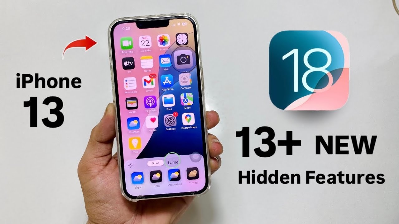 iOS 18 on iPhone 13 - iOS 18 Top 13 New Hidden Features on iPhone 13 ...