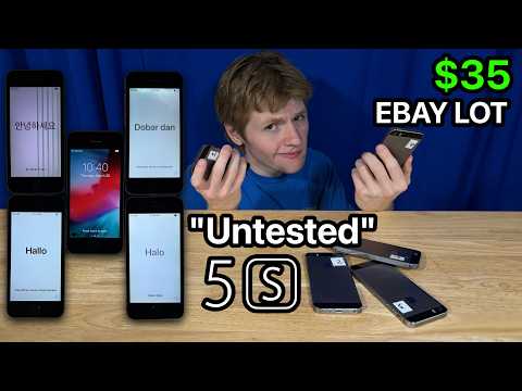 Ich habe 5 „ungetestete“ iPhones gekauft... Werden sie funktionieren?