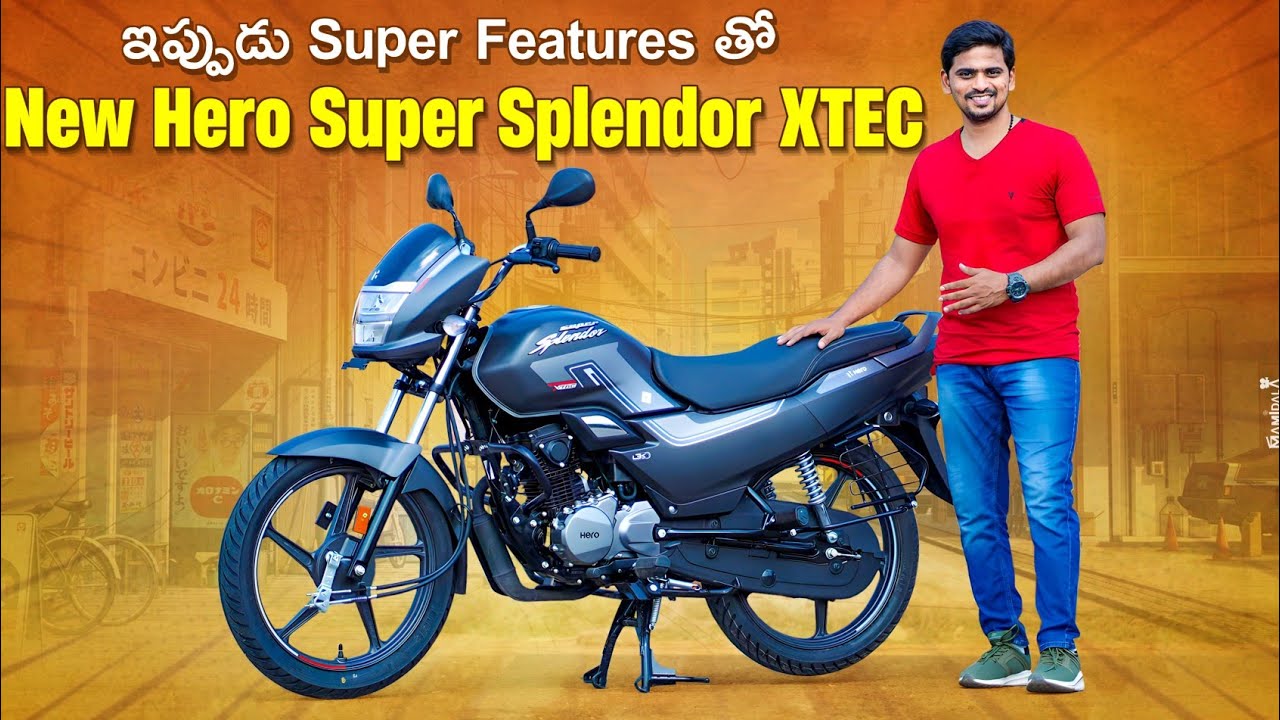 New Hero Super Splendor XTEC - Now With Super Features I Vaibhavs View ...