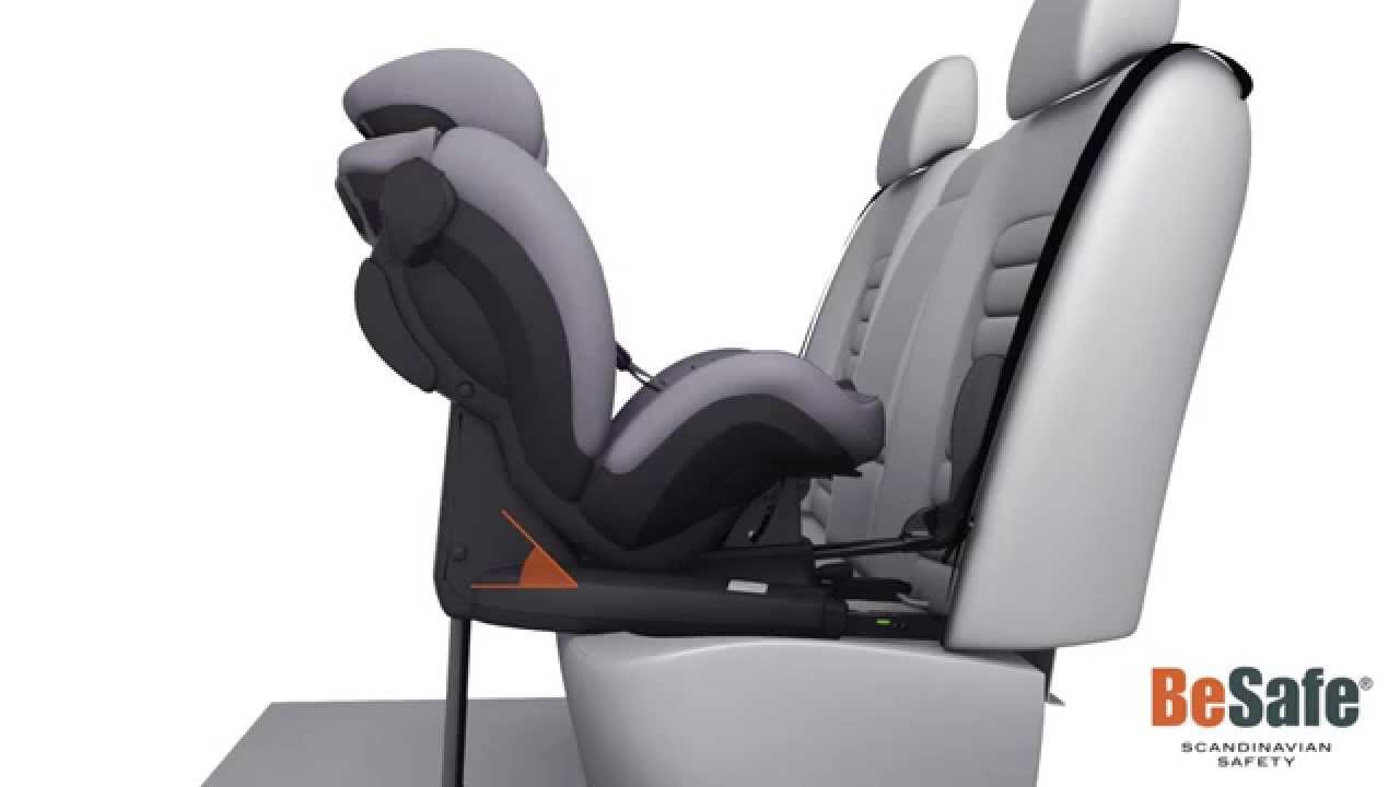 BeSafe iZi Kid X1 iSize | SillaCocheBebe.com - YouTube