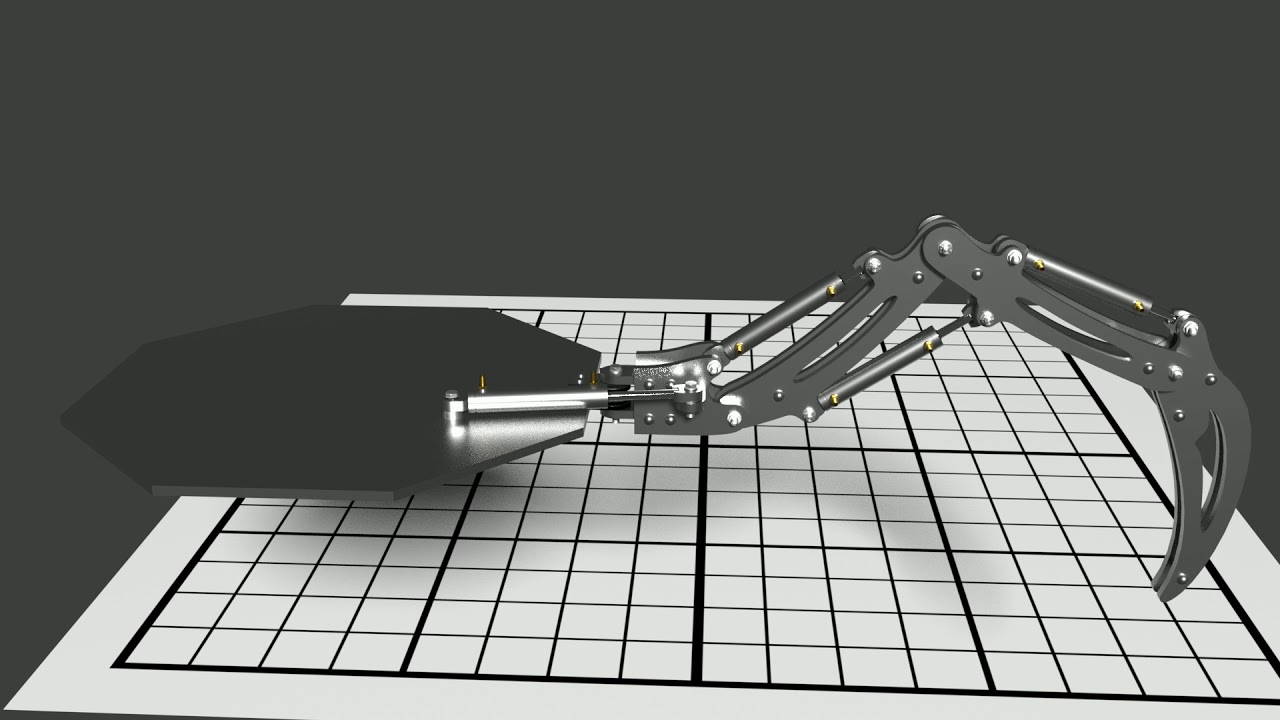 Blender Robot Spider Leg Test - YouTube
