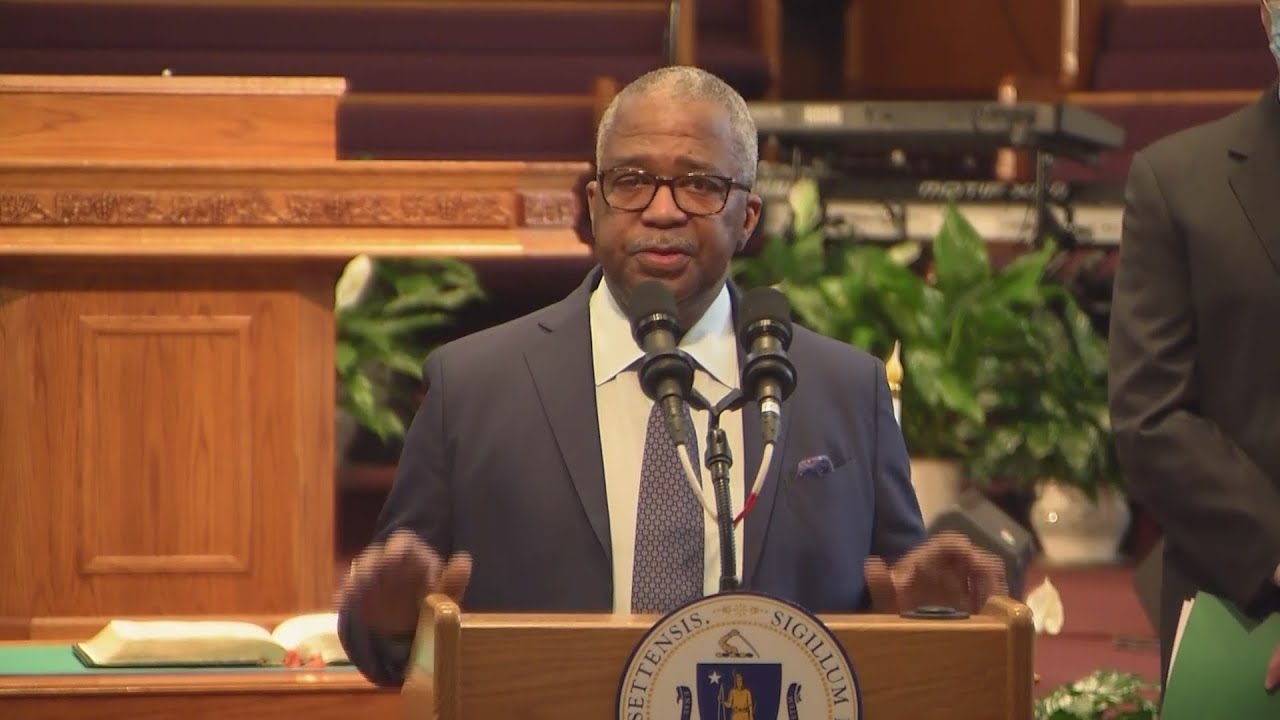 VIDEO NOW: Bishop Borders, Boston CEO Walsh give remarks during Gov ...