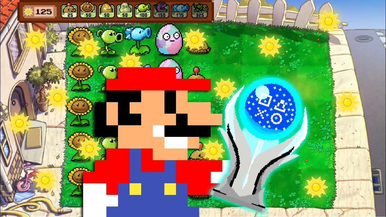 Mario El Platino de Plants Vs. Zombies Calamity - YouTube