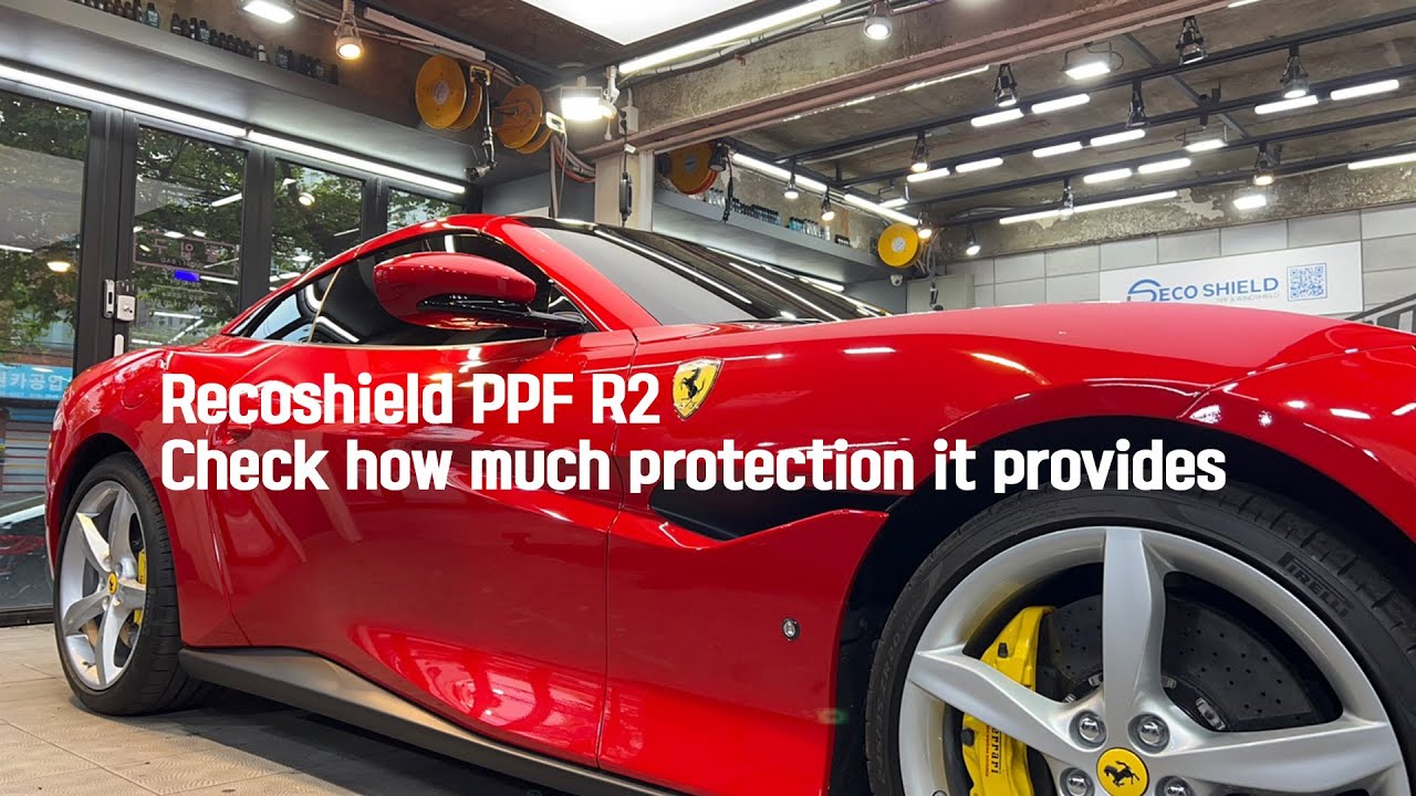 리코쉴드 PPF R2, 얼마나 보호되는지 확인해보세요. Recoshield PPF R2 , check how much ...