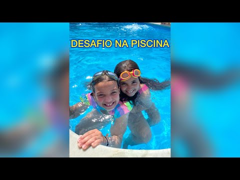 Desafio na piscina (desafio da moeda)