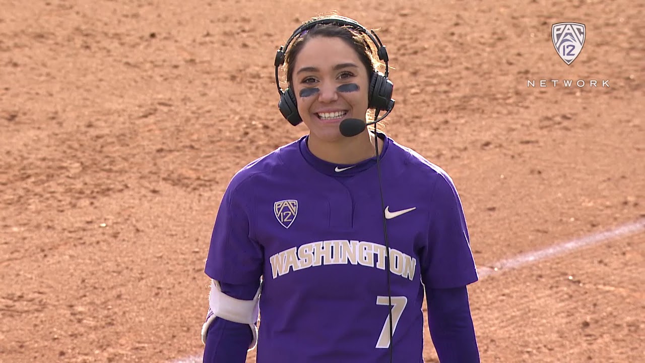 Softball: Taryn Atlee after delivering walk-off double in No. 1 ...