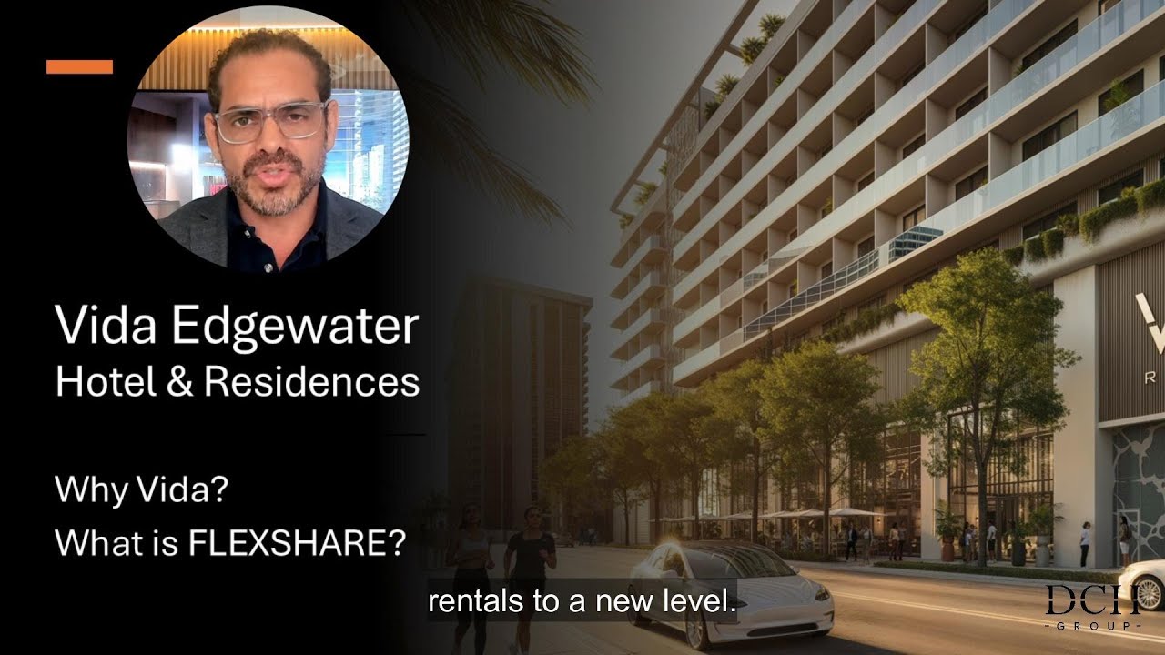 What is Flexshare? Short-Term Rentals at Vida Edgewater Miami - YouTube
