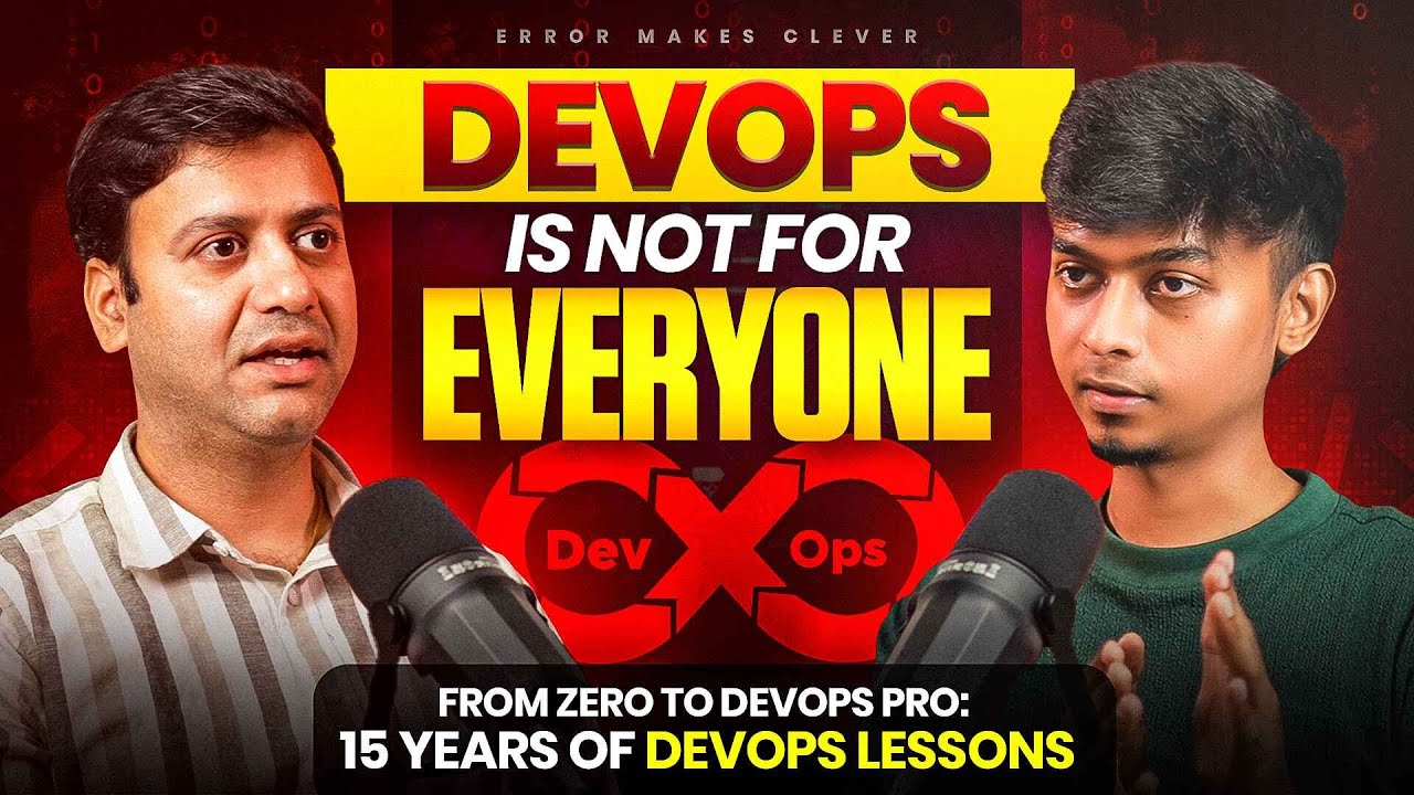 Don’t Start Your DevOps Career Without These Lessons | 15 Years of Expert advice #podcast # ...