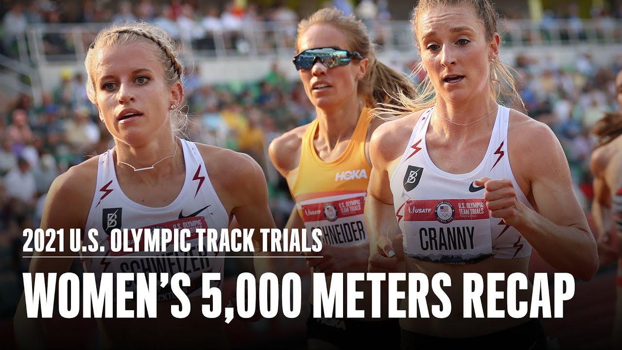 Elise Cranny Wins Women's 5000 Meters | U.S. 2021 Olympic Trials ...
