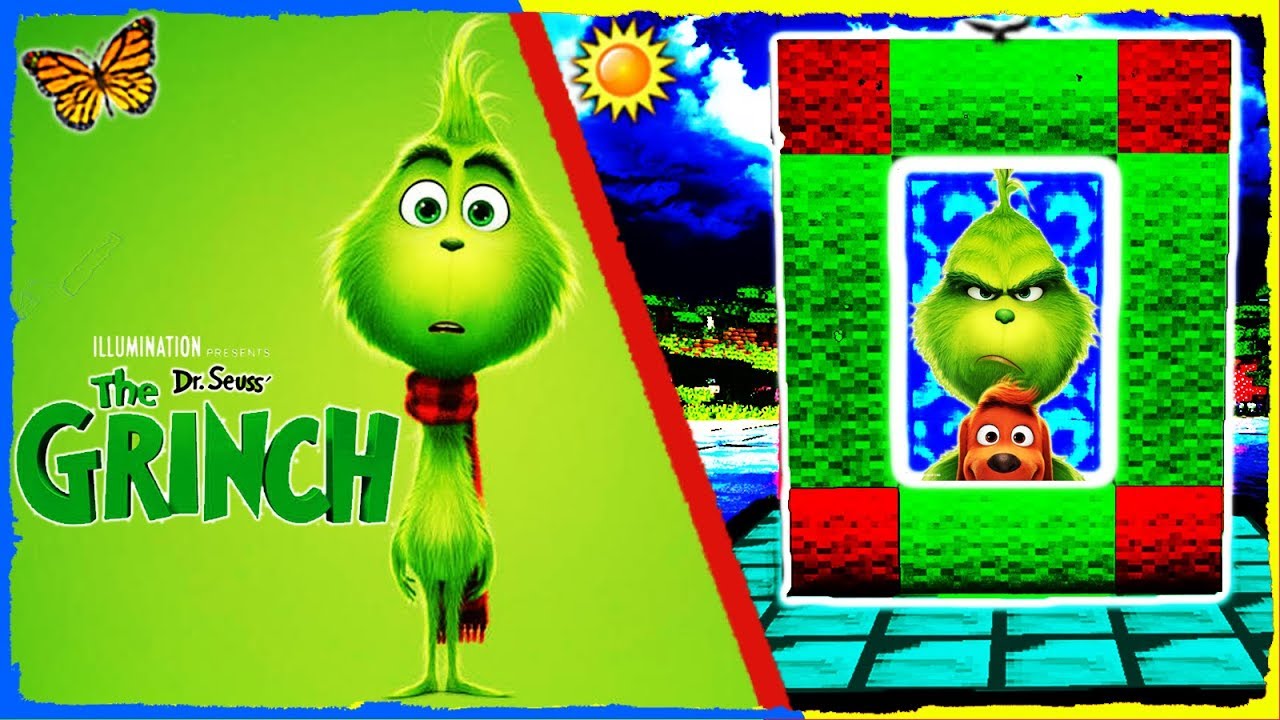 Minecraft - How to Make a Portal to THE NEW GRINCH MOVIE! - YouTube