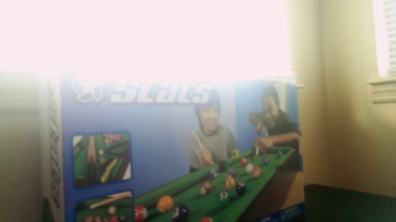 Unboxing mini pool table!!! - YouTube