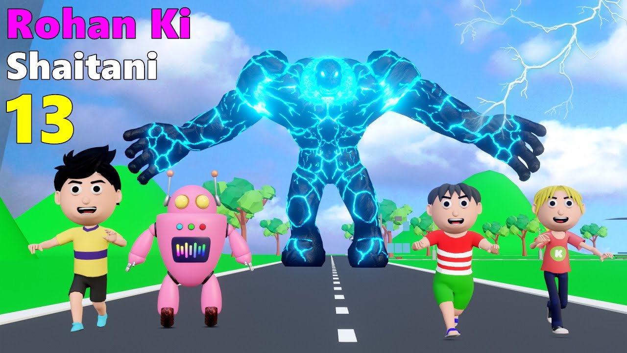 Rohan Ki Shaitani Part 13 | Ice Monster Cartoon | Desi Comedy Video ...