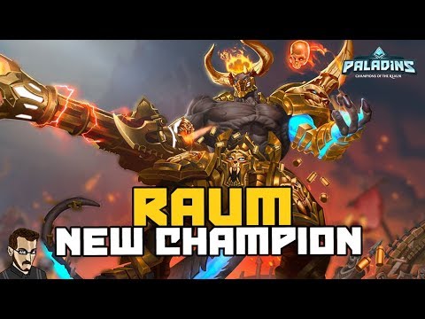 NEW CHAMPION : RAUM - Un TANK NEW STYLE (Paladins FR) - YouTube