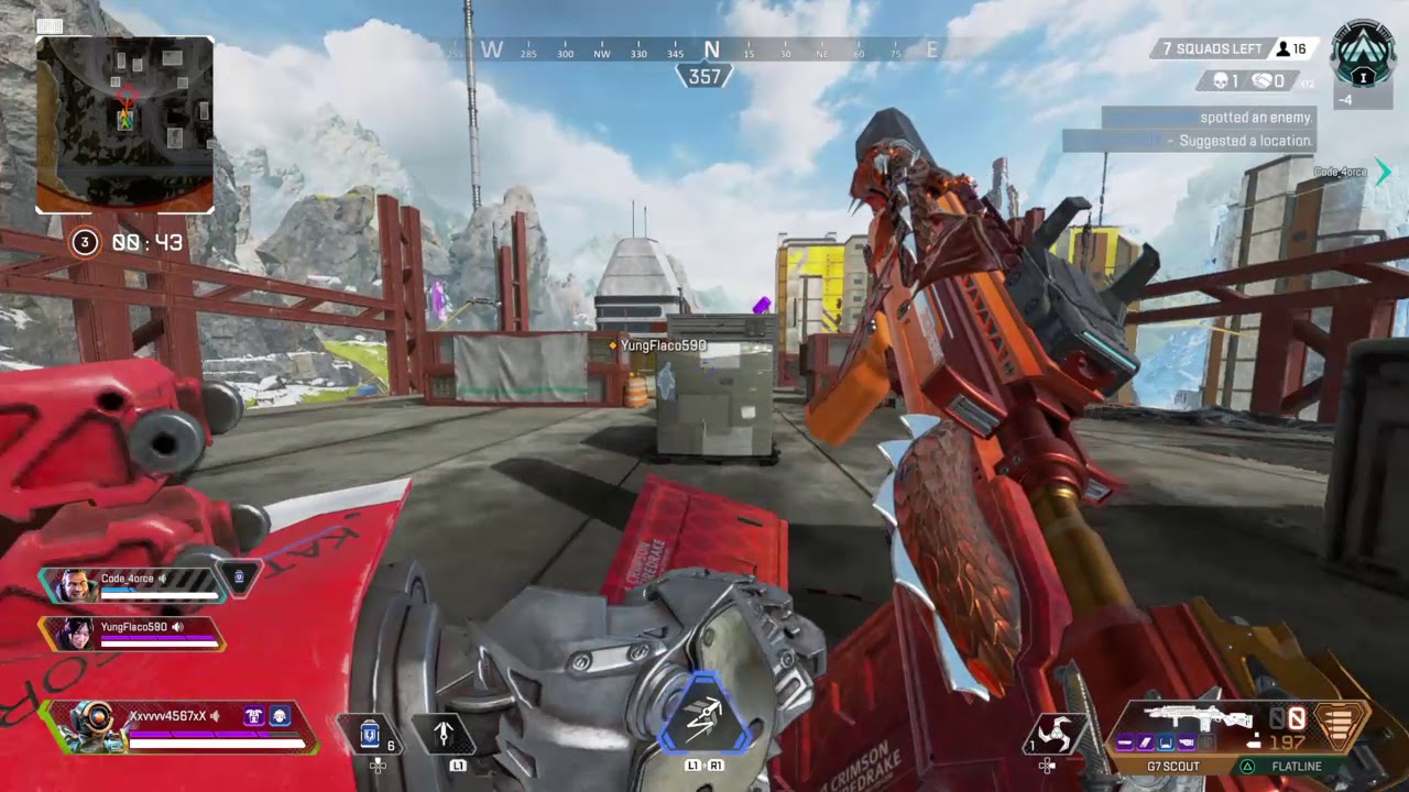 Apex Legends game to hit diamond ranked - YouTube