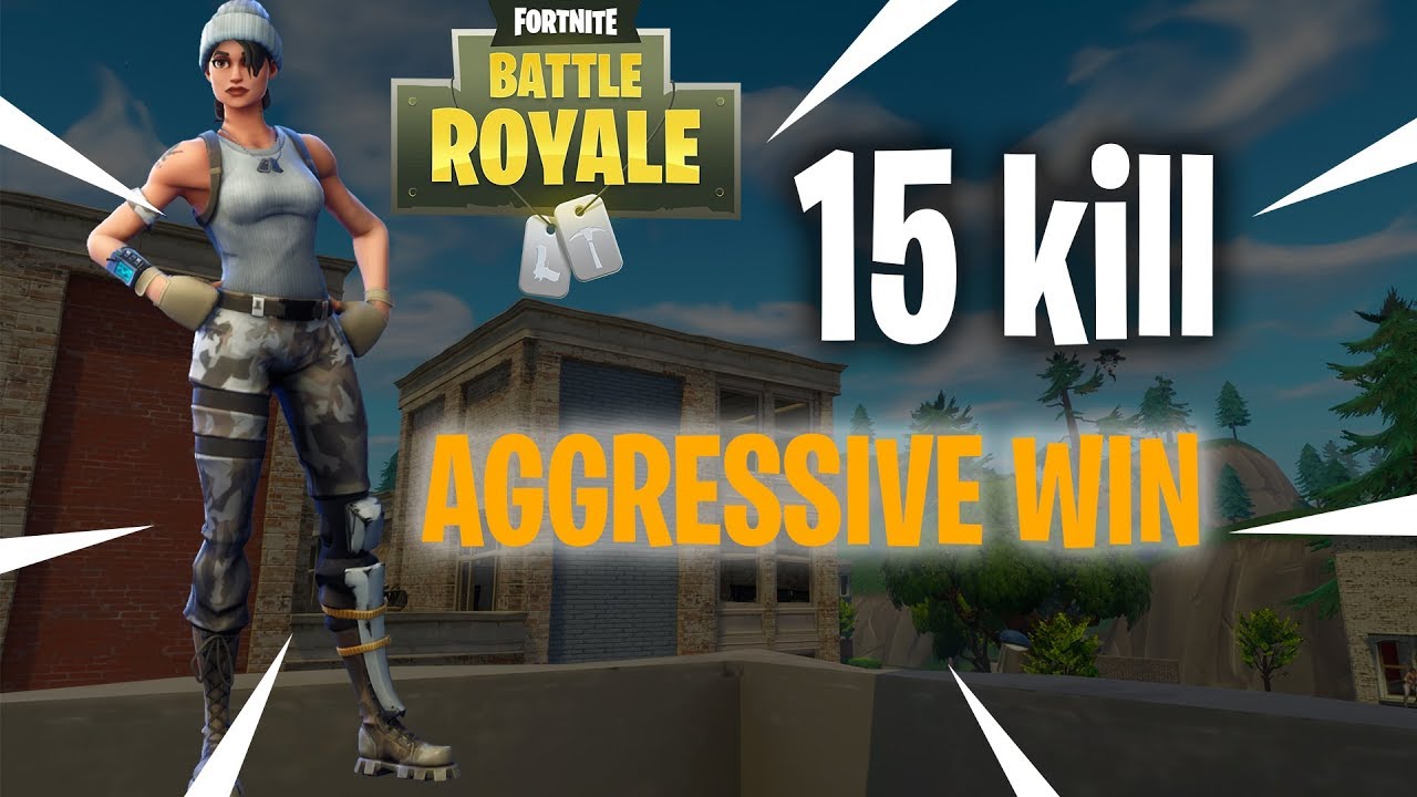 15 KILL AGGRESSIVE SOLO WIN - YouTube