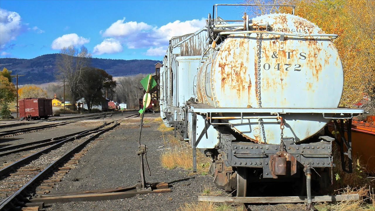 Cumbres & Toltec Chama Rail Yard - YouTube