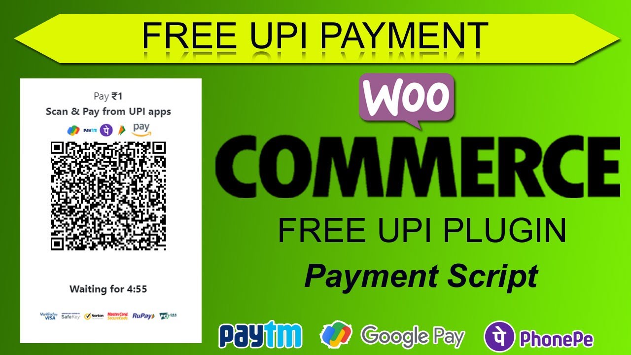 Woocommerce Upi payment gateway plugin intigration full tutorial in Hindi - YouTube
