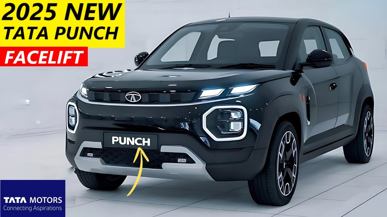 Tata PUNCH FACELIFT 2025 is HERE !!! ALL DETAILS WITH PRICE, FEATURES ...
