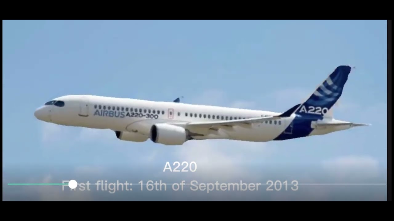 Evolution of the A320 family! - YouTube