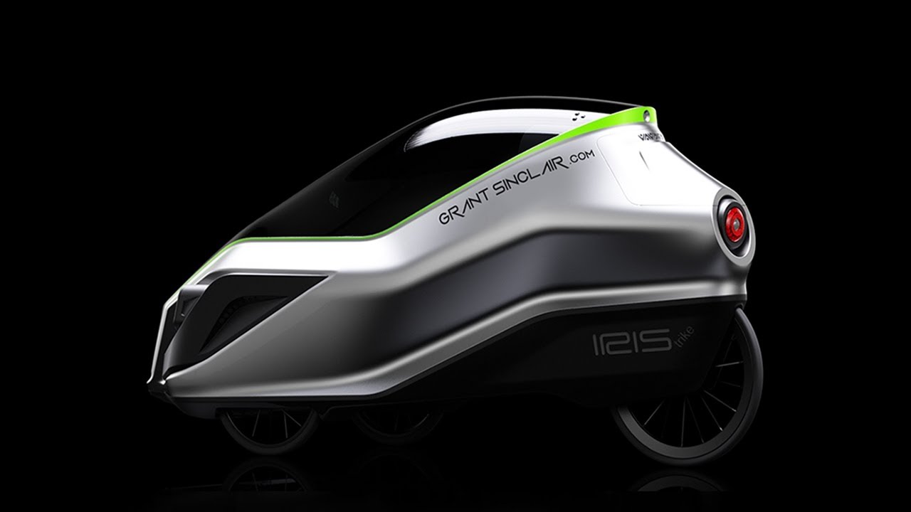 the IRIS eTrike the enclosed pedelec electric tricycle - YouTube