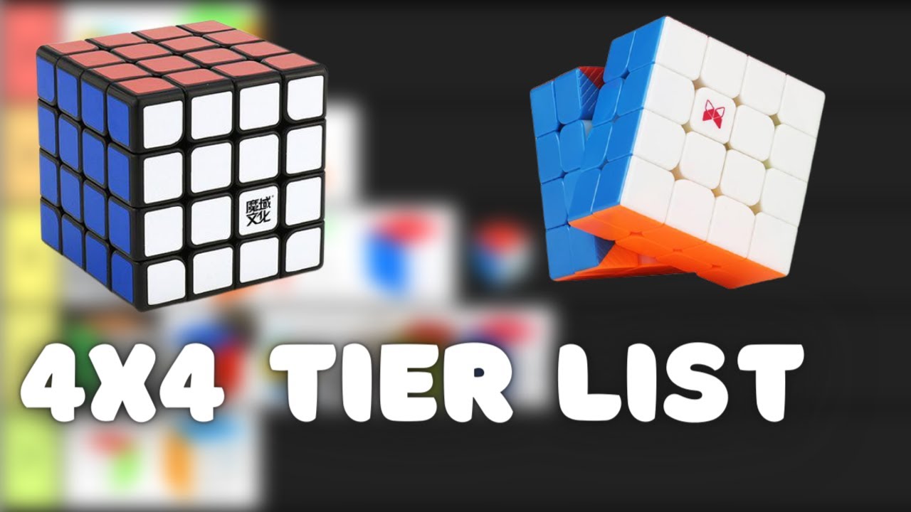 Best 4x4 Speedcubes Tier List (Mid 2021) - Ram Thakkar - YouTube