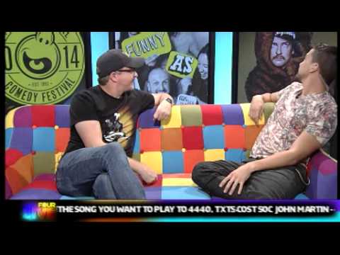 Rhys Darby Interview with Drew Neemia on FOUR Live - YouTube