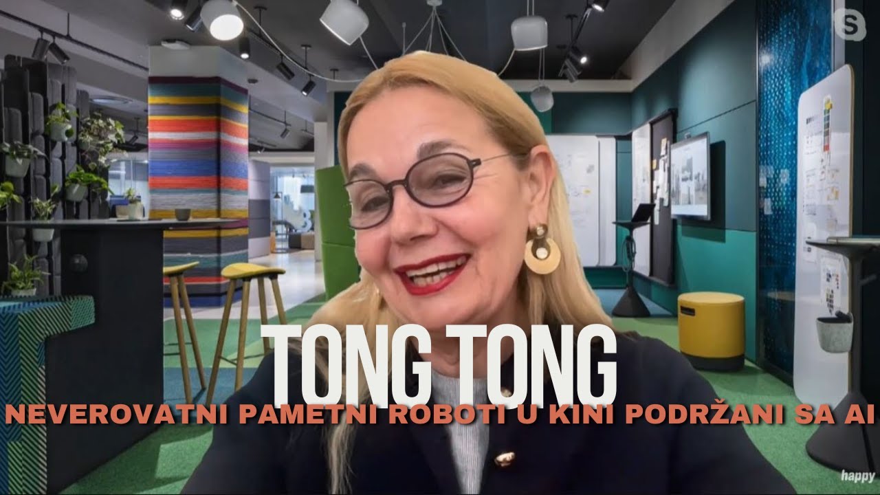 Ukljucenje legendarne Vitomire Loncar iz Kine - "Tong Tong" robot ...