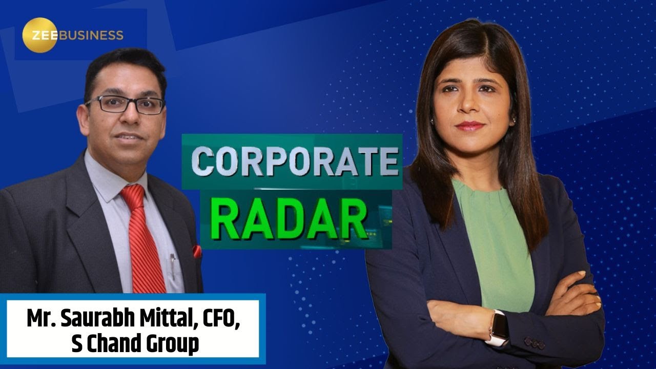Mr. Saurabh Mittal, CFO, S Chand Group In Conversation With Zee ...