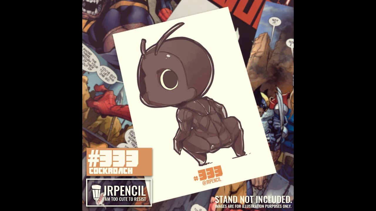 How to draw a Cockroach from Terra Formars Episode 333 - YouTube